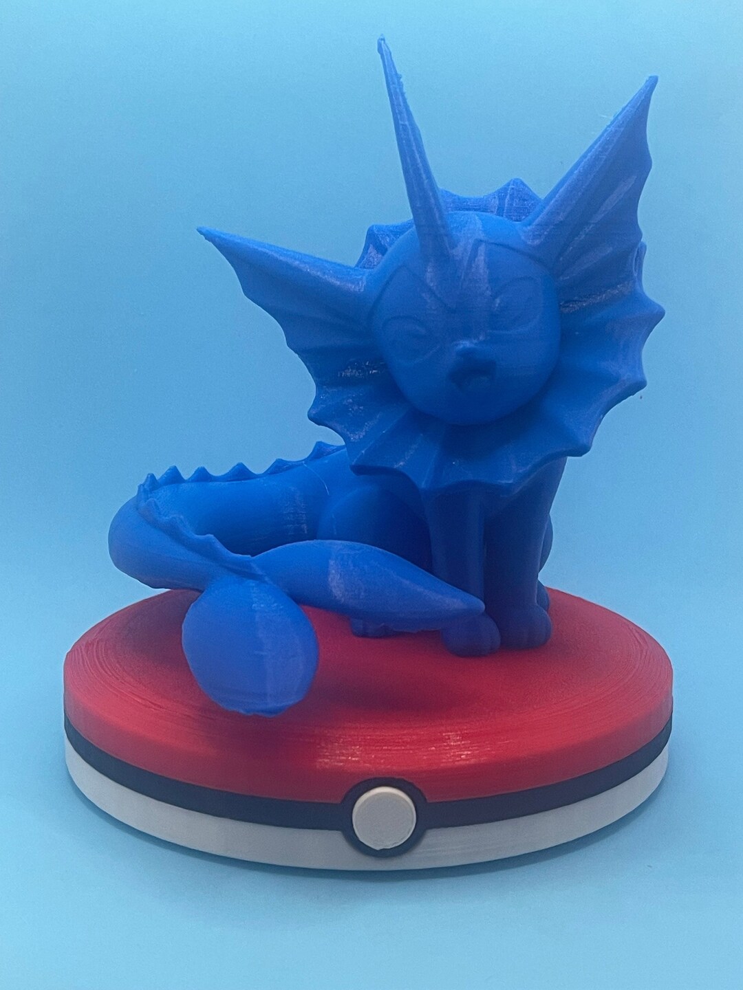 3D Printed Vaporeon Figure Pokemon - Etsy