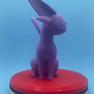 3D Printed Espeon Figure Pokemon - Etsy