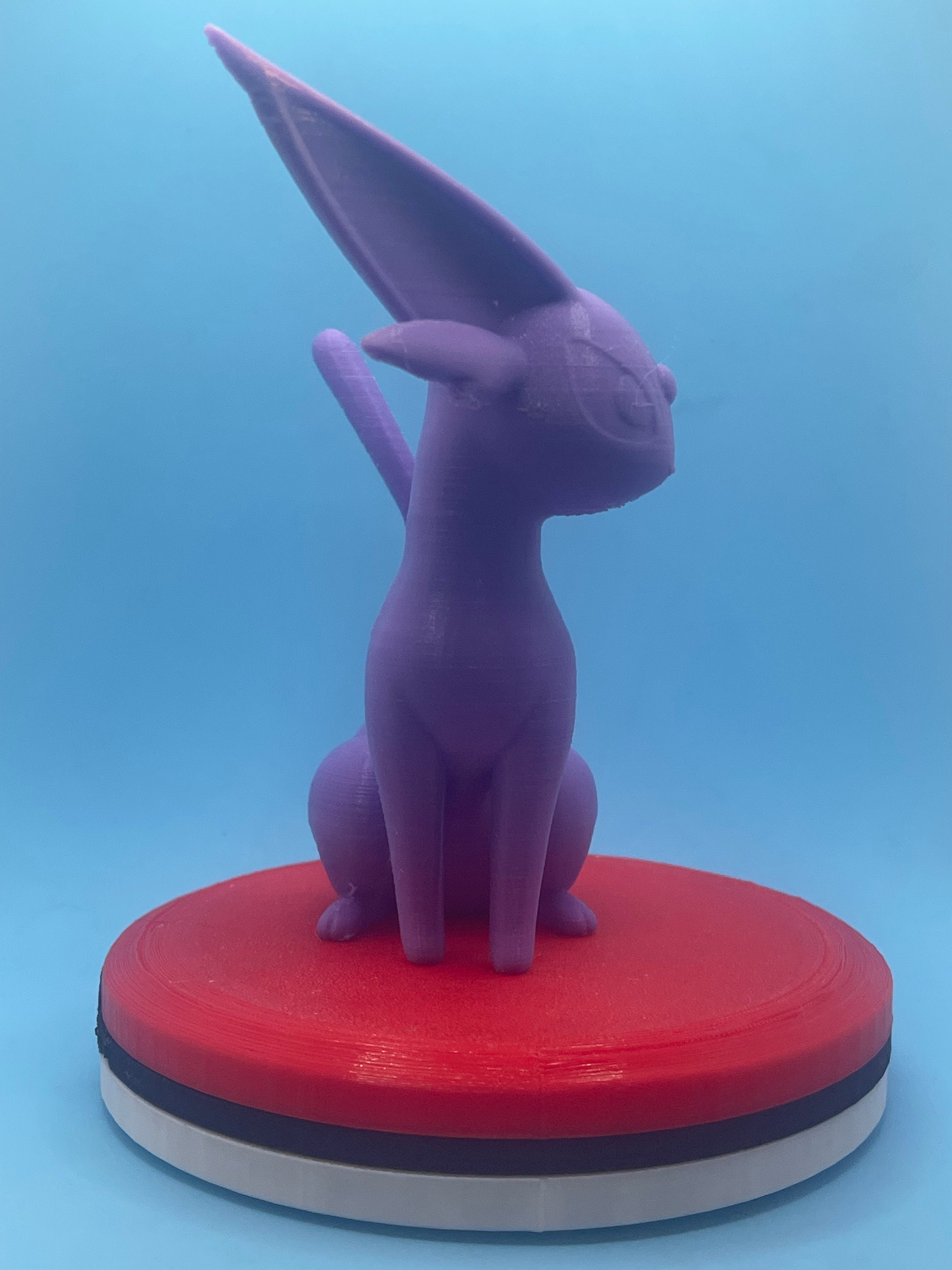 3D Printed Espeon Figure Pokemon - Etsy