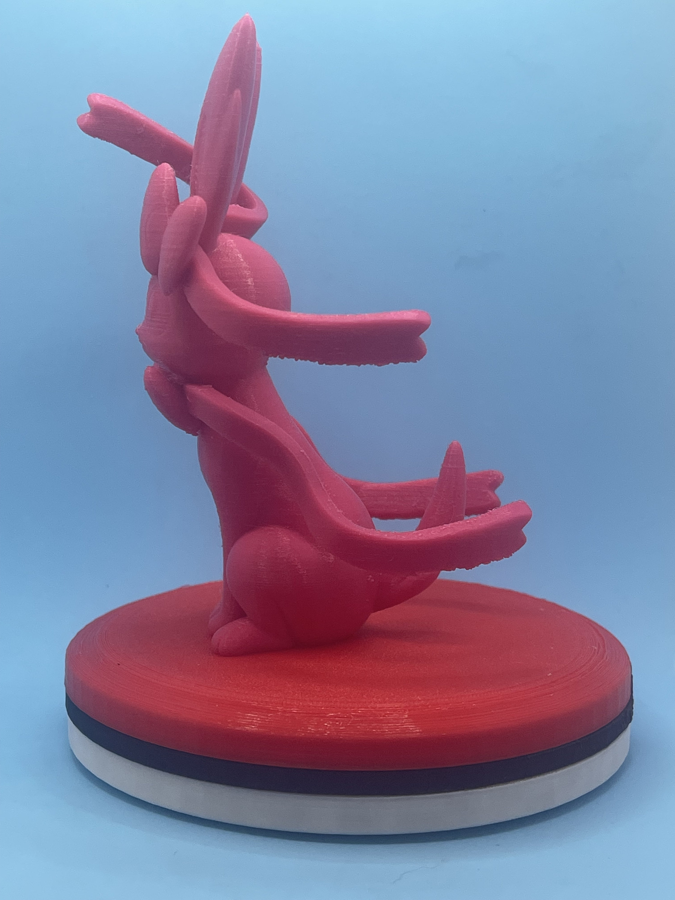 3D Printed Sylveon Figure Pokemon - Etsy