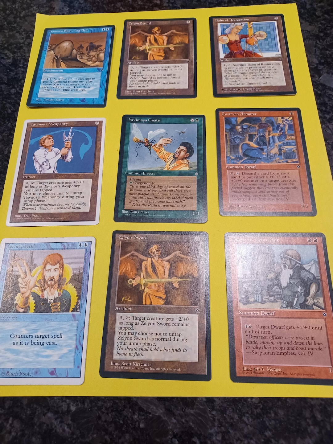 Vintage MAGIC GATHERING CARDS 1994 - Etsy Australia