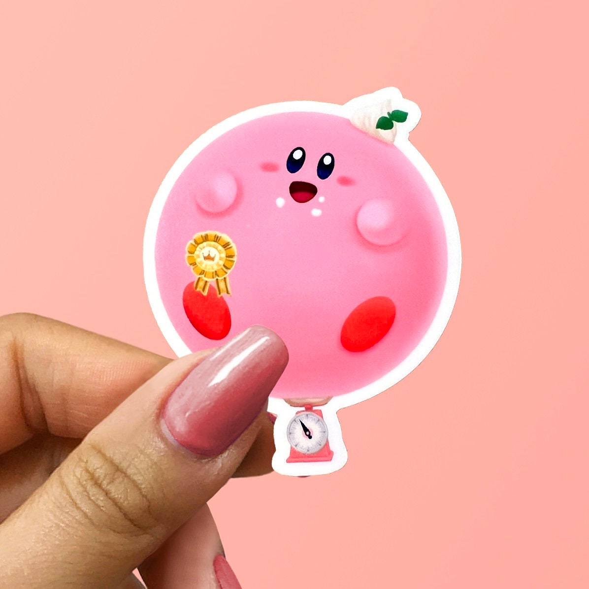 Kirby Sticker | Kirby's Dream Buffet Sticker | Kirby Food Sticker ...