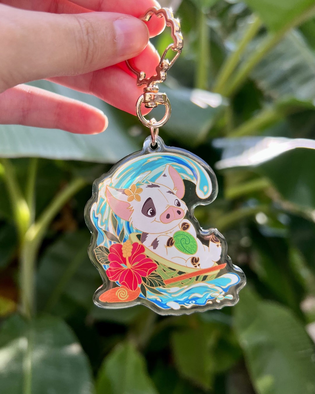 Pua Moana Keychain | Pixar Keychain | Bag Charm | Moana | Disney ...