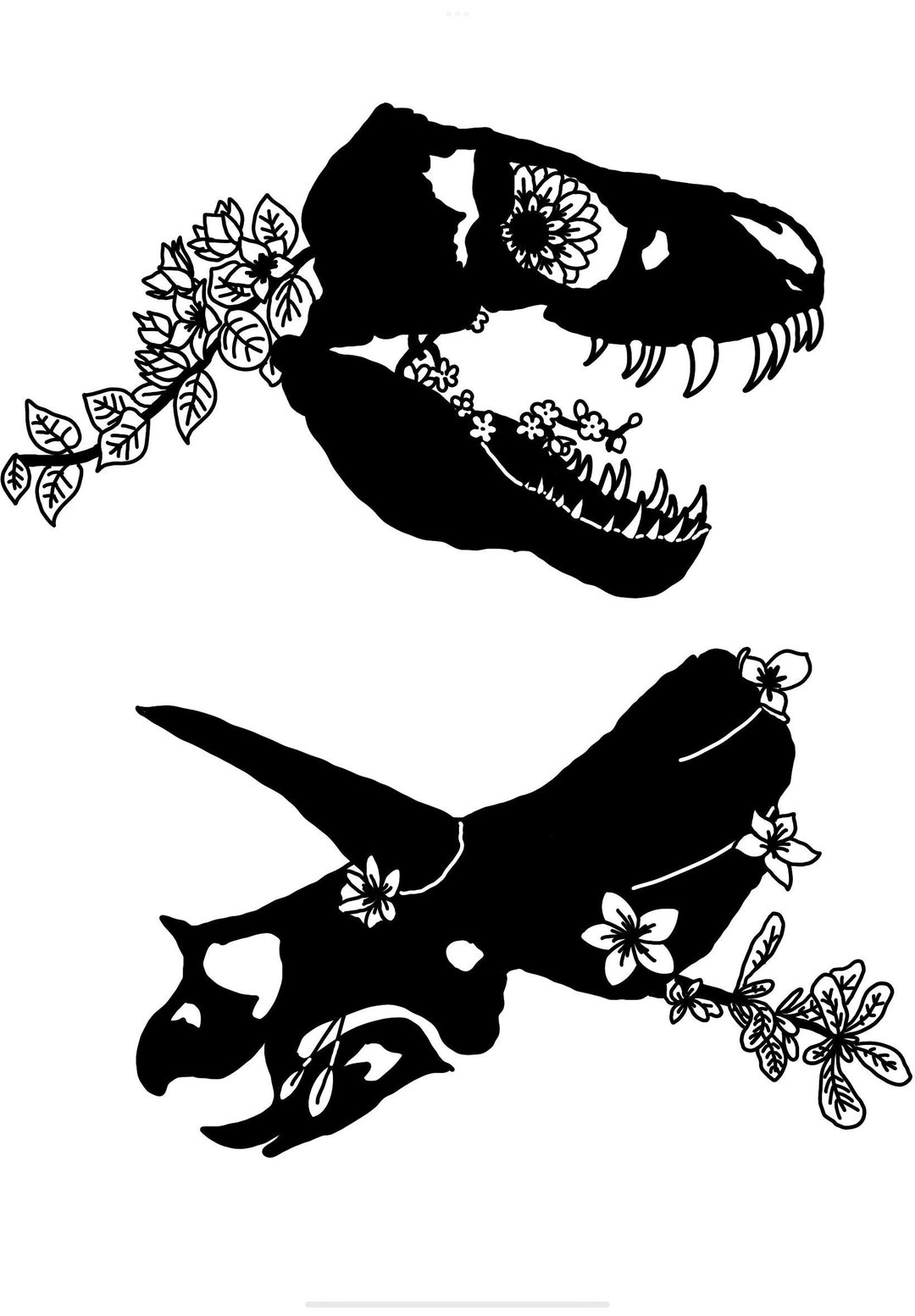 Dinosaur PNG, JPEG, T-rex, Triceratops - Etsy