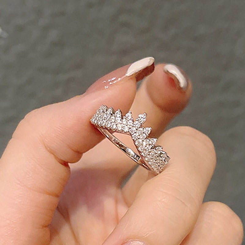 Crown of Light Diamond Ring - Etsy