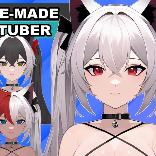 Premade Vtuber Color Customizable 6 Toggle Switches 7 Cute - Etsy