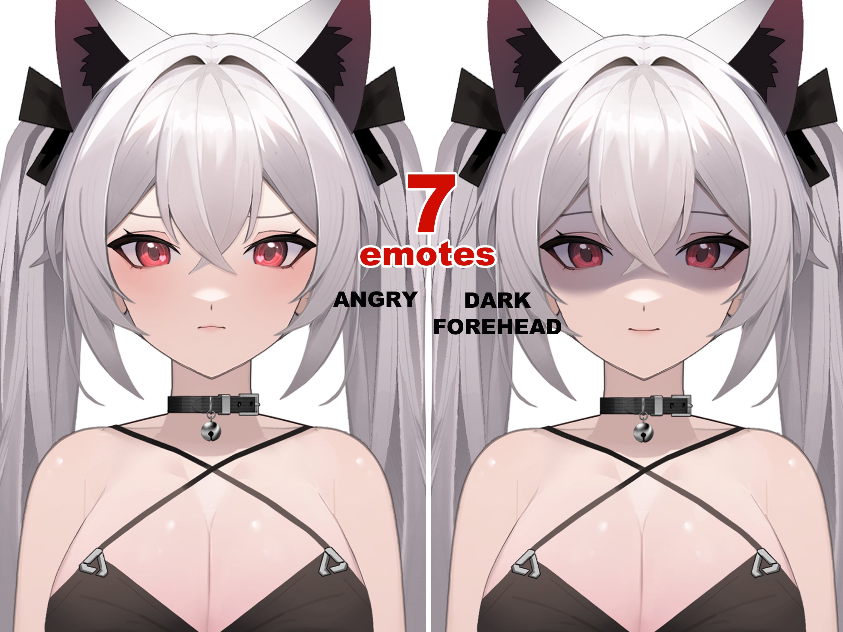 Premade Vtuber Color Customizable 6 Toggle Switches 7 Cute - Etsy UK