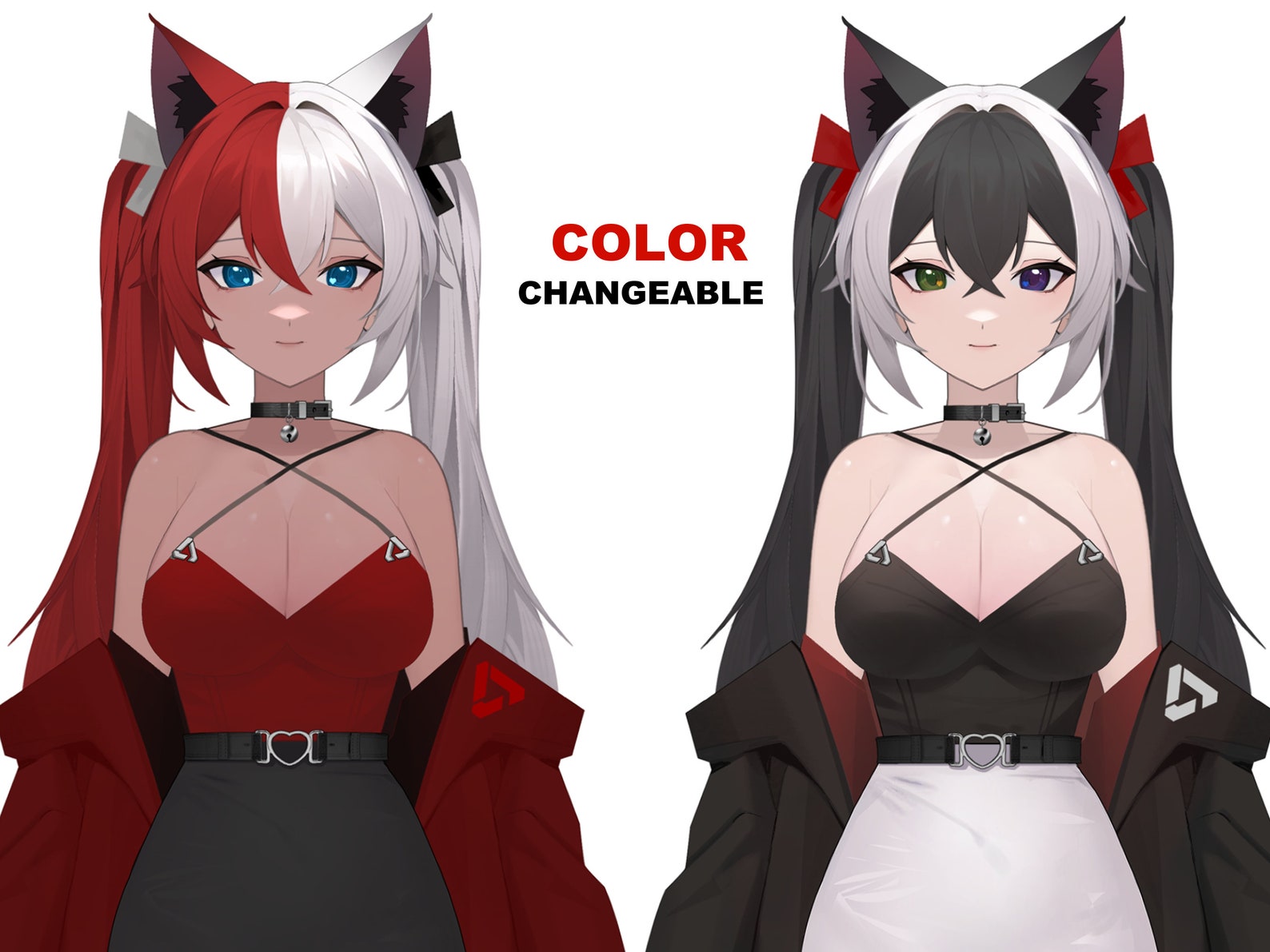 Premade Vtuber Color Customizable 6 Toggle Switches 7 Cute - Etsy UK