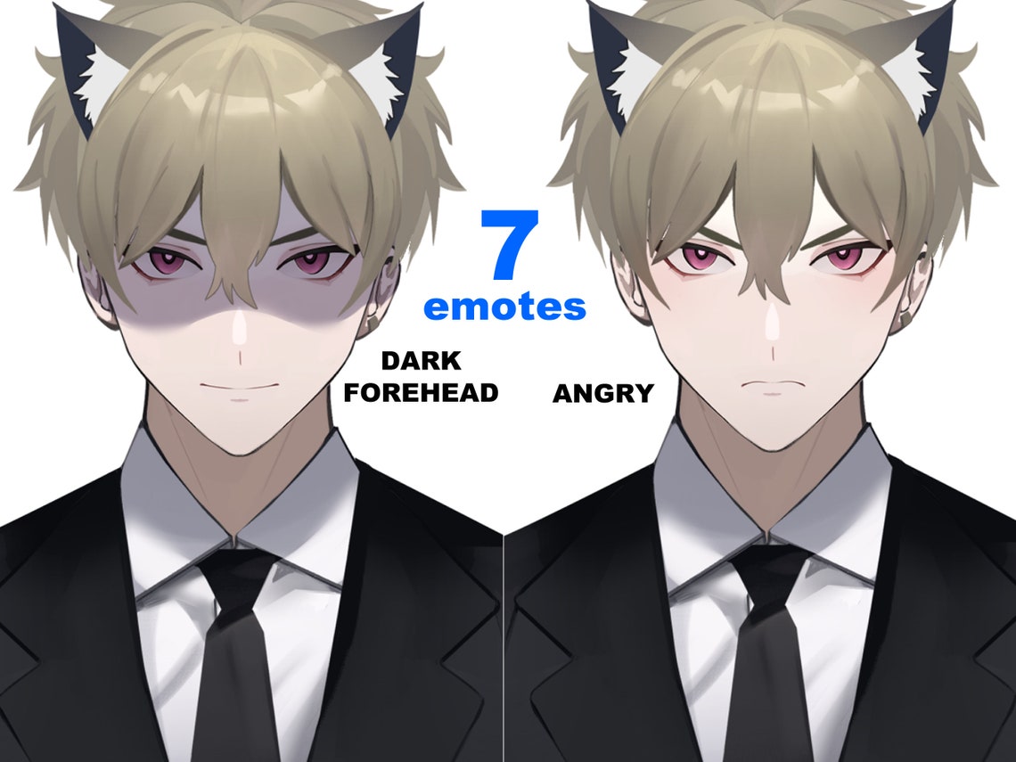 Premade Vtuber Color Customizable 4 Toggle Switches 1 - Etsy Canada