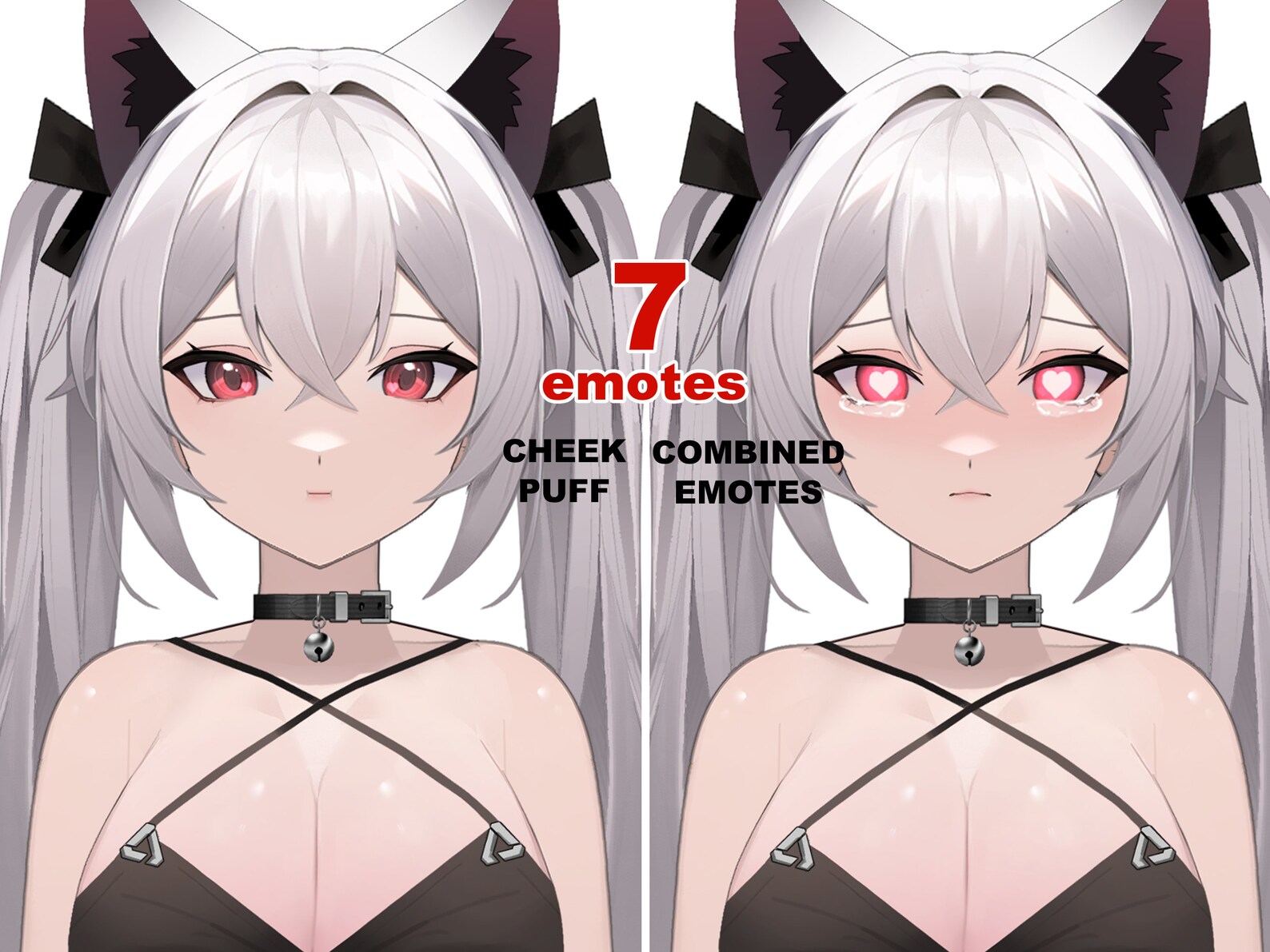 Premade Vtuber Color Customizable 6 Toggle Switches 7 Cute - Etsy