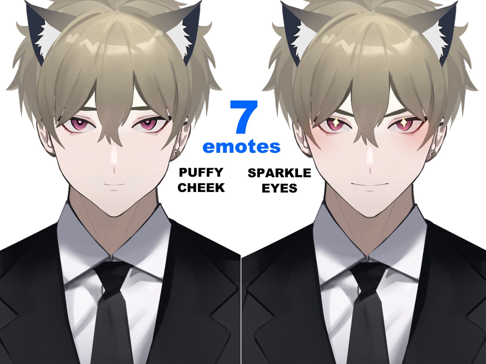 Premade Vtuber Color Customizable 4 Toggle Switches 1 - Etsy Canada