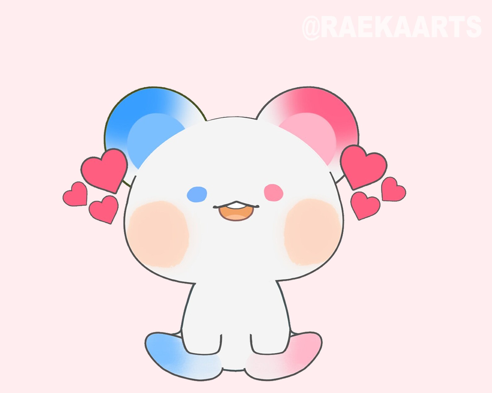Customizable Vtuber Avatar Bunny Cat Bear Dog Horn - Etsy