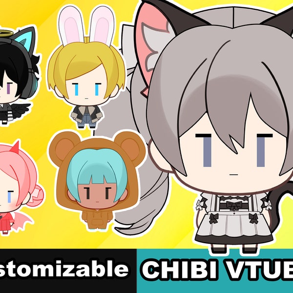 Vtuber Hair Live2d - Etsy