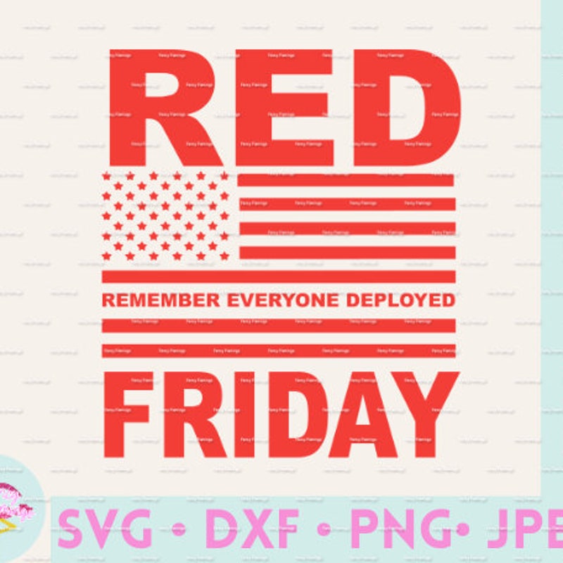 Red Friday Svg - Etsy