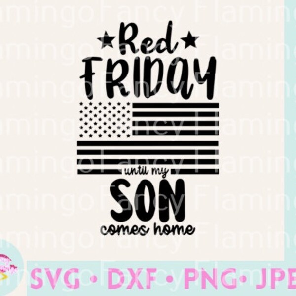 Red Friday Svg - Etsy
