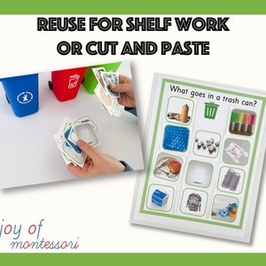Trash, Recycling, and Compost Sorting Activity - Etsy