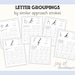 Cursive Worksheets Alphabet Lowercase Cursive Letter Formation - Etsy