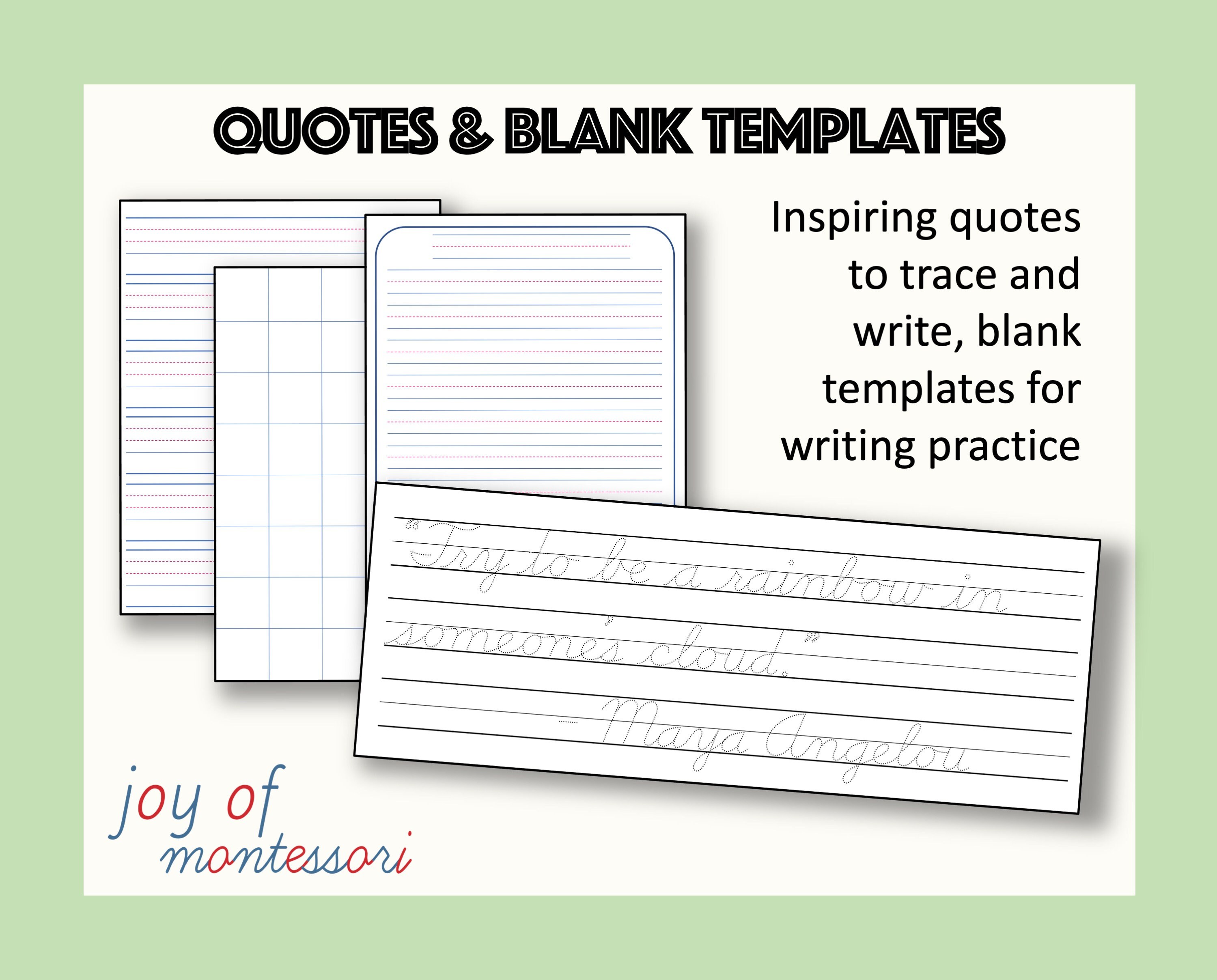 Uppercase Cursive Letter Formation Cursive Letter Practice Sheets - Etsy
