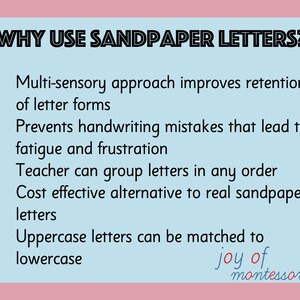 Printable Montessori Sandpaper Letters, DIY Sandpaper Letters for ...