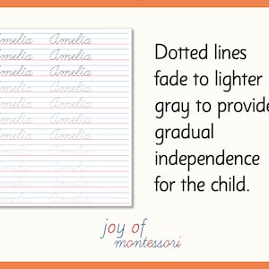 Printable Custom Cursive Worksheets for Name Tracing Handwriting ...