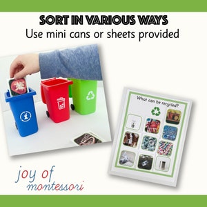 Trash, Recycling, and Compost Sorting Activity - Etsy