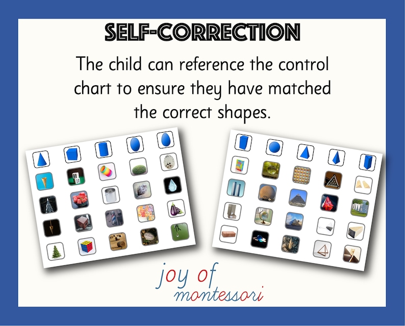 Montessori Geometric Solids Activity Bundle - Etsy