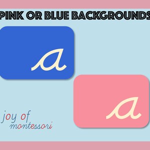 Montessori Sandpaper Letters Bundle - Print and Cursive, DIY Sandpaper ...