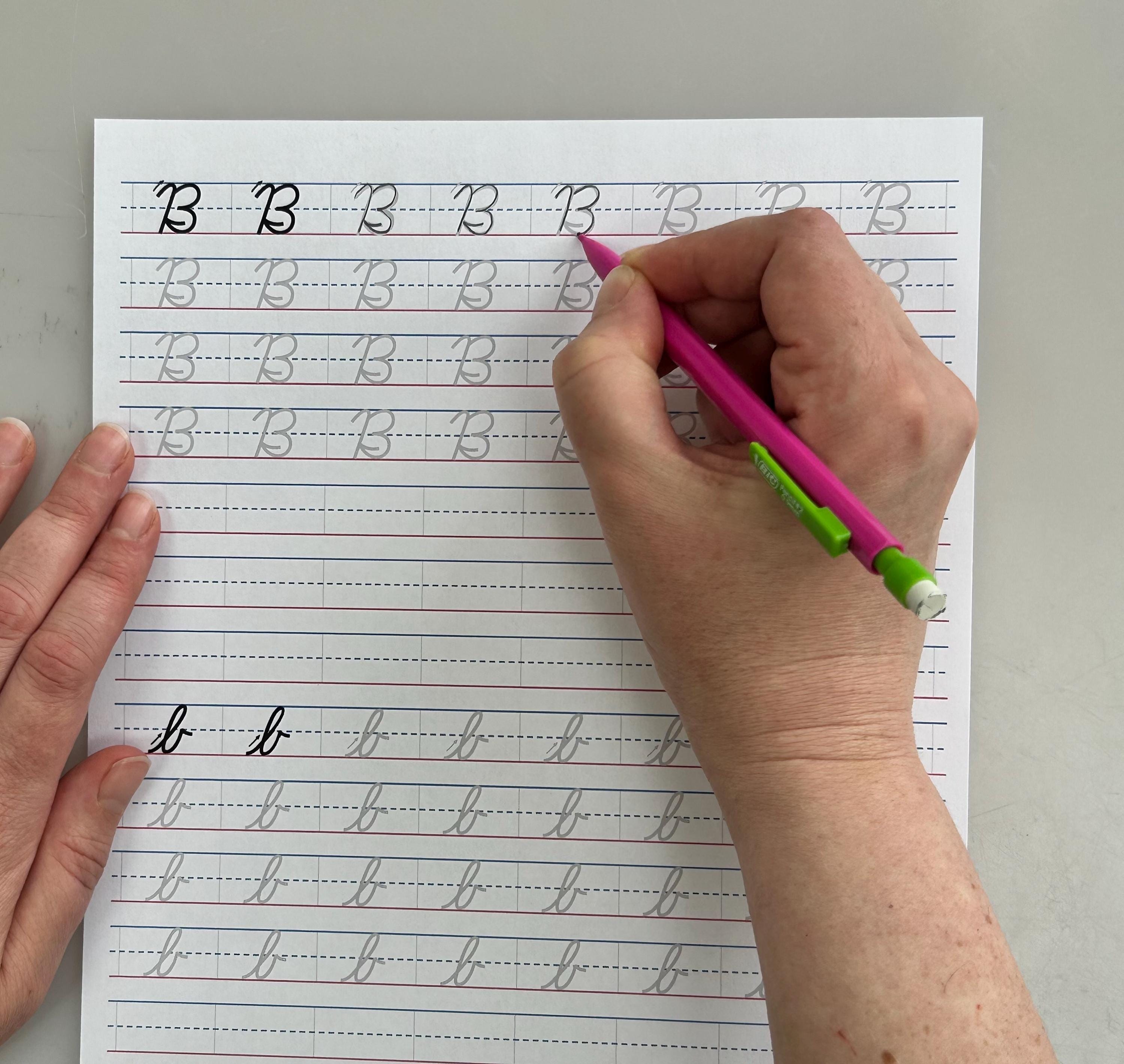 Printable Cursive Handwriting Worksheets for Cursive Practice Book ...