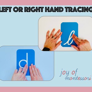 Montessori Sandpaper Letters Bundle - Print and Cursive, DIY Sandpaper ...