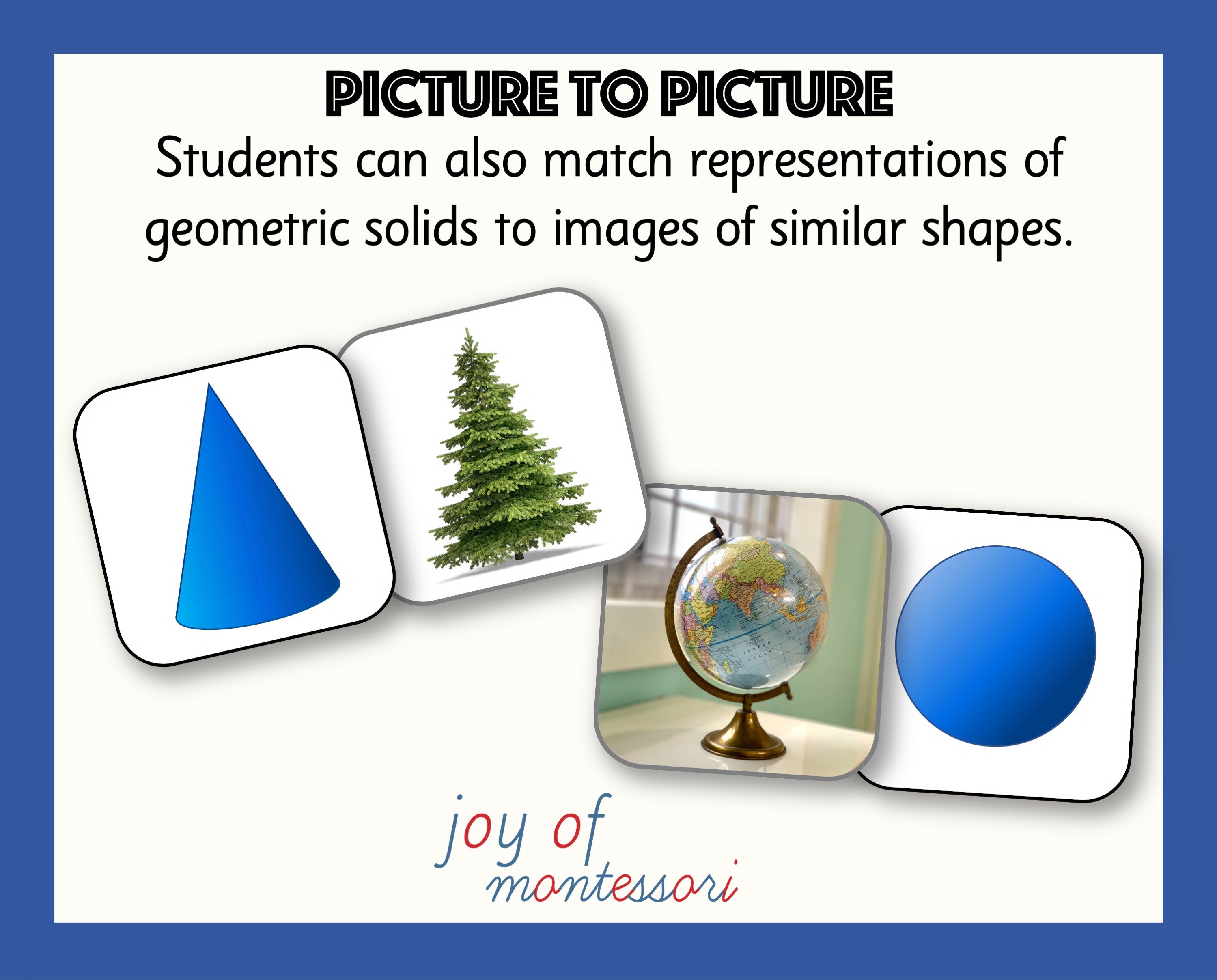 Montessori Geometric Solids Activity Bundle - Etsy