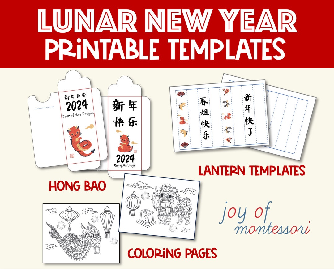 Lunar New Year of the Dragon 2024 - Etsy