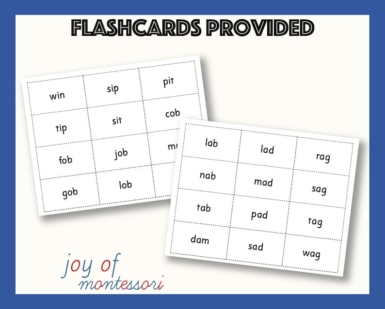 List of CVC Words - Etsy