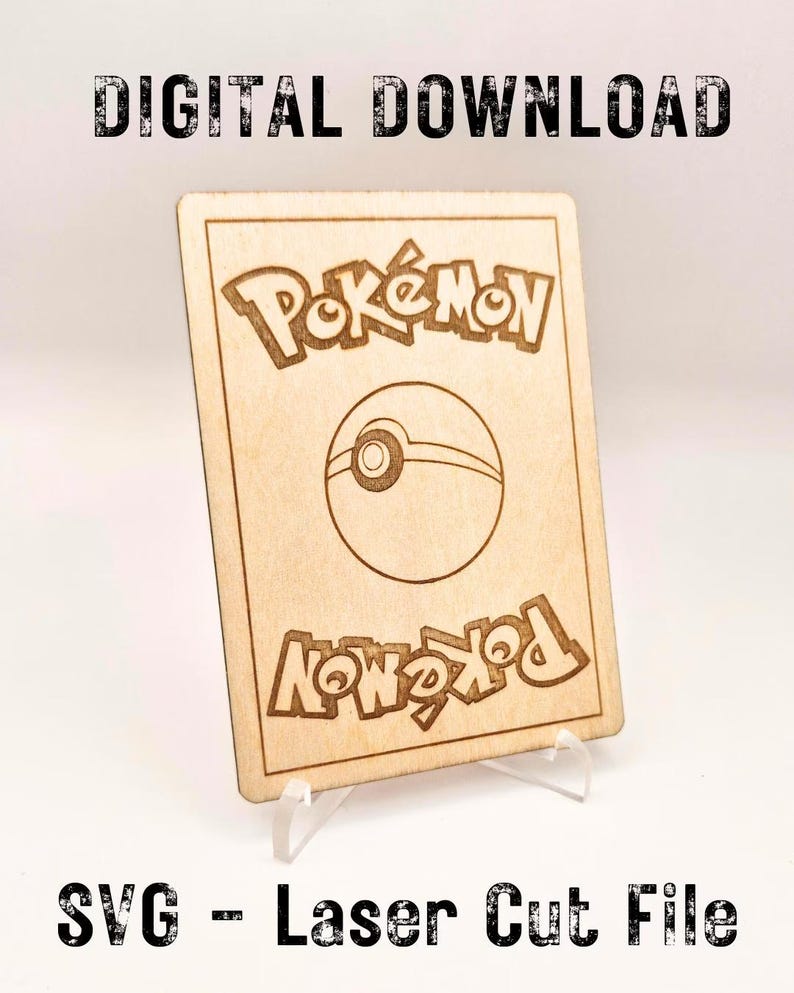 Jigglypuff Inspired Layer Art | Wood Pokémon Card SVG | Laser Cut File ...