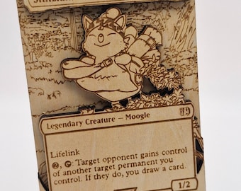 Flubs the Fool | Magic-inspired Laser Cut Card SVG - 2 Layer File ...