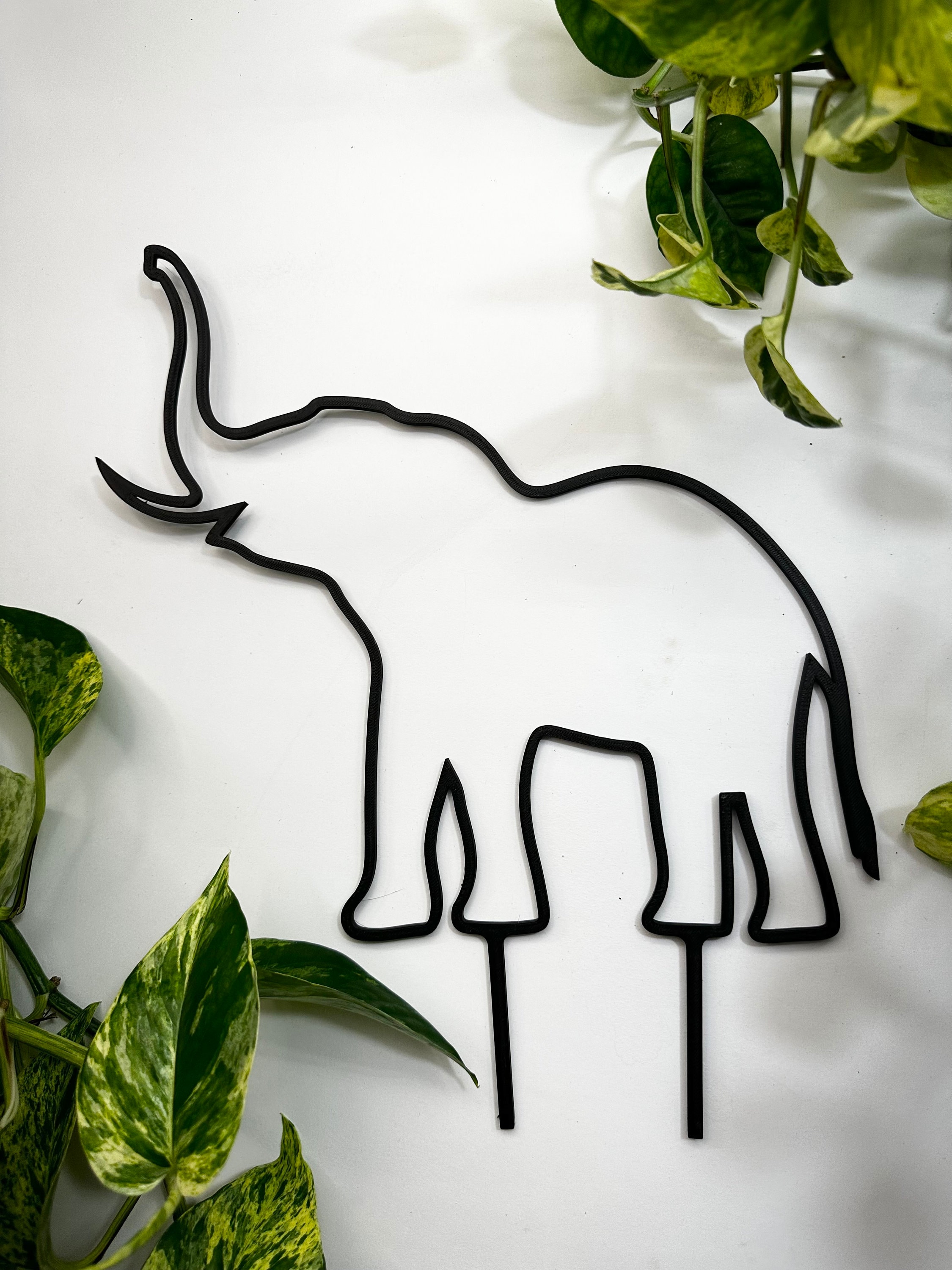 Elephant Trellis Houseplant Support Plant Stake - Etsy