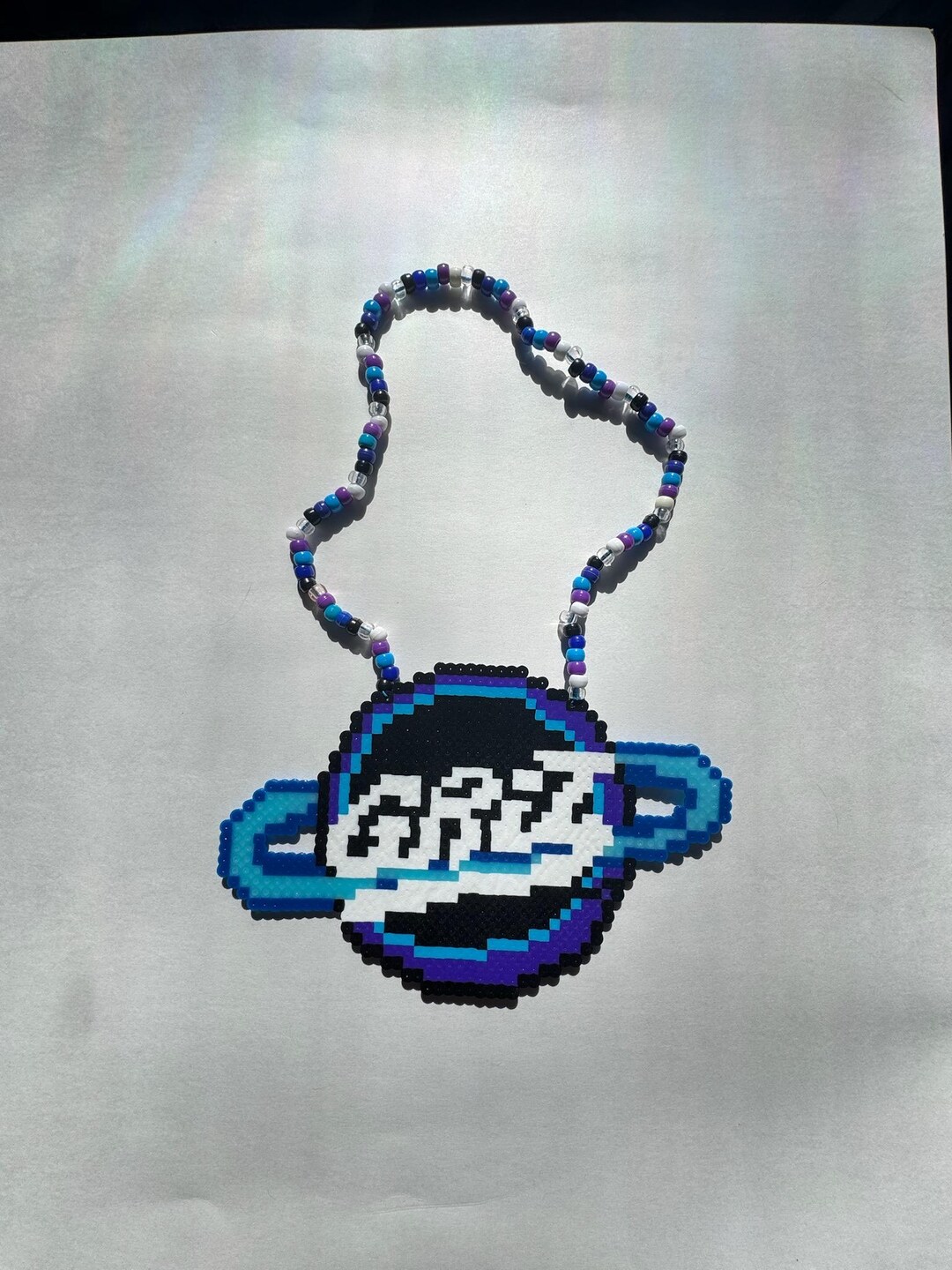 Griz Perler, Griz Perler Bead Necklace, Griz Rave Perler, Rave Fit ...