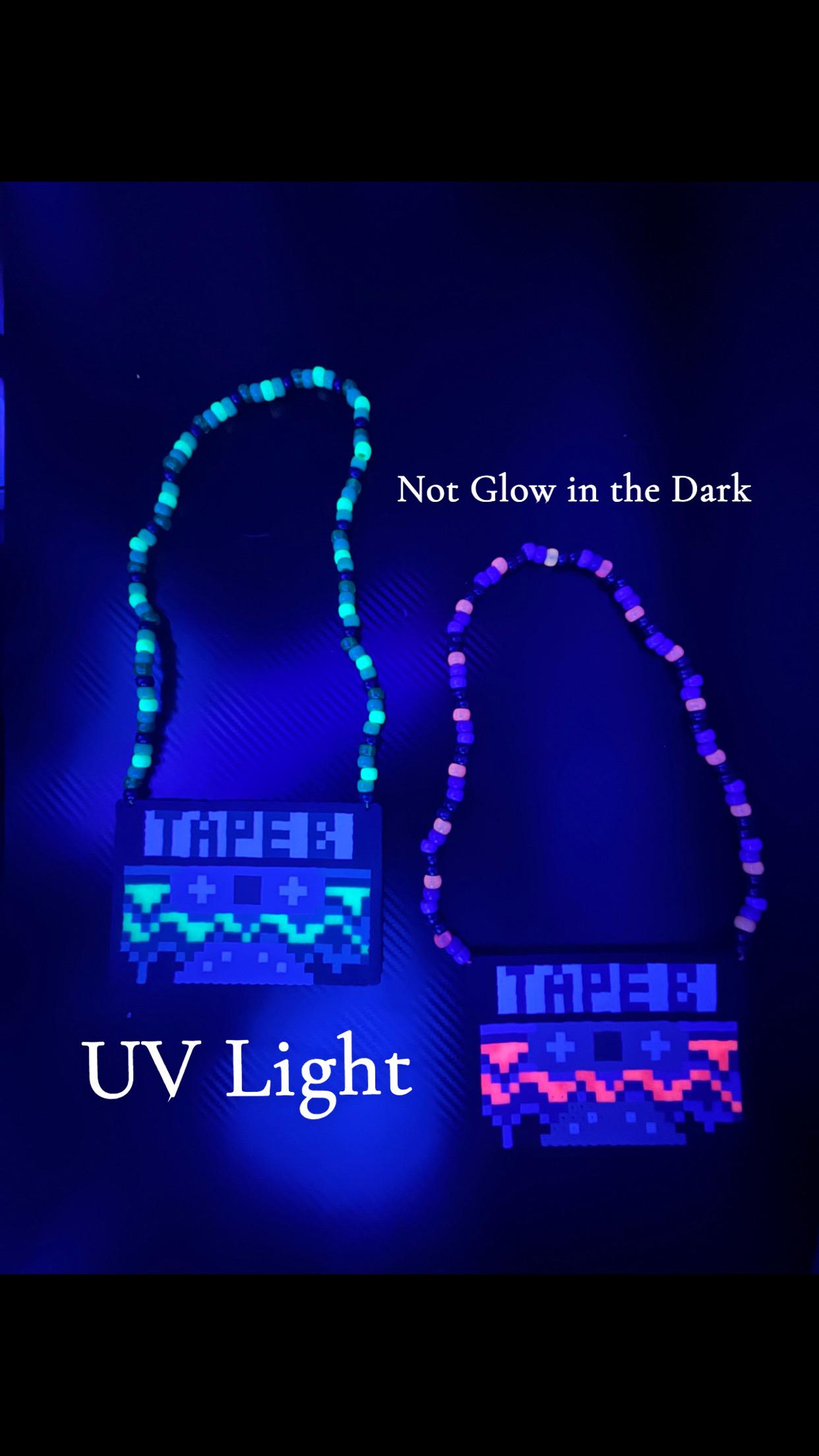 Custom Perler Bead EDM Necklace | Rave Kandi Accessory - Etsy