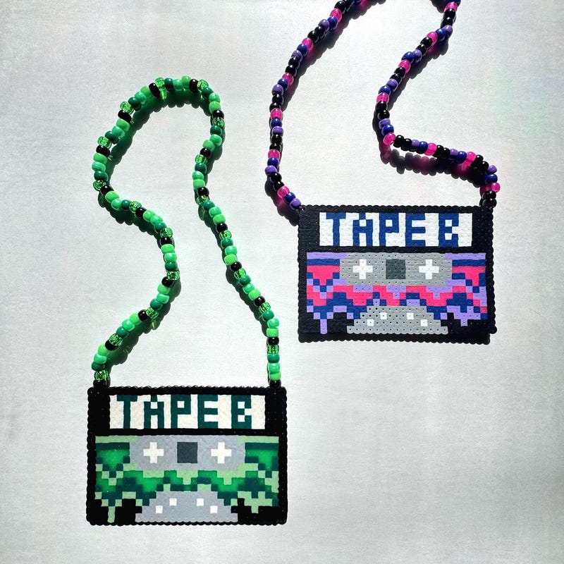 Rave Necklaces Perler - Etsy