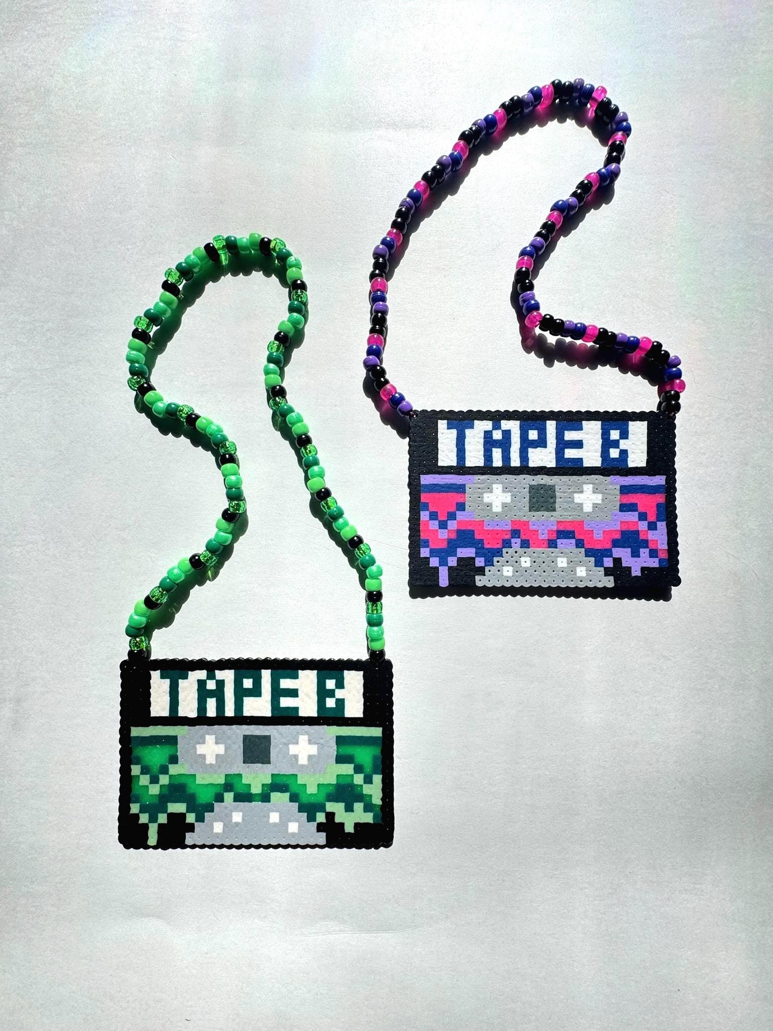 Custom Perler Bead EDM Necklace | Rave Kandi Accessory - Etsy