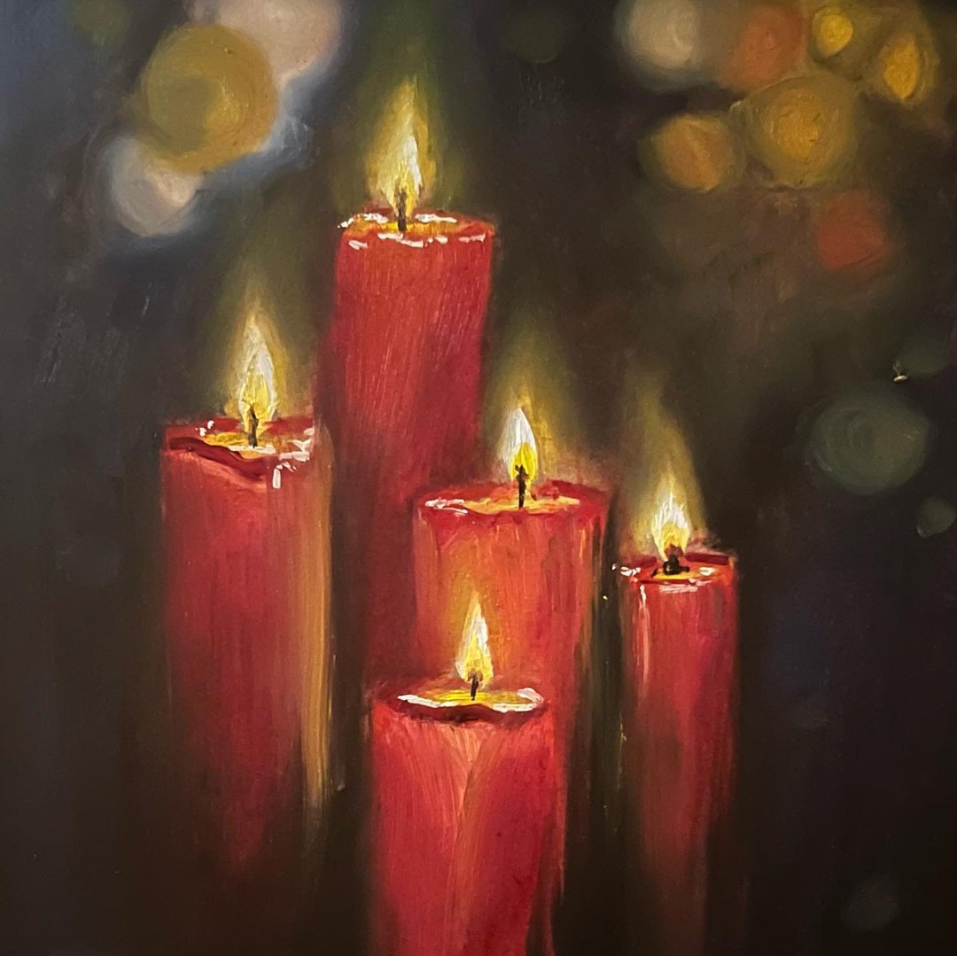 Oiltober Day 30 the Five Flames - Etsy