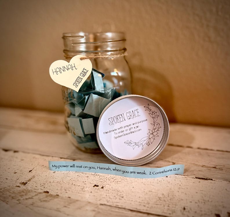 Personalized Bible Scripture Cards: Christian Encouragement Gift - Etsy