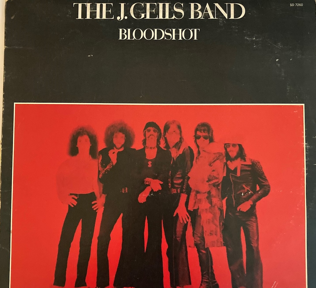 J. Geils Band LP bloodshot Original Vinyl Album - Etsy