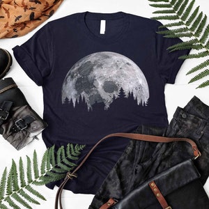 Moon Shirt, Moon Bohemian Shirt, Gift for Moon Lover, Moon T-shirt ...
