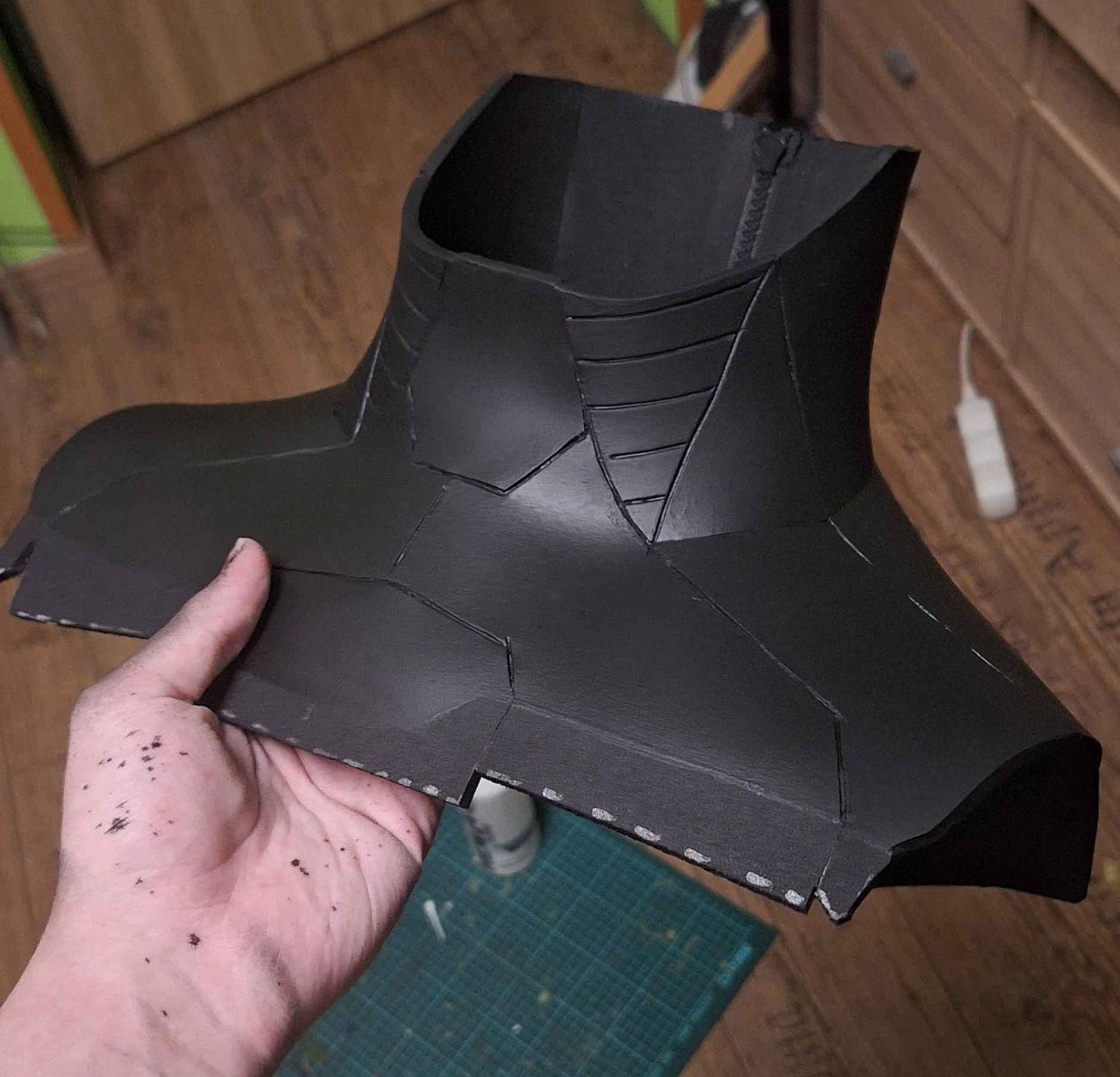 Traps/neck Base Armor Foam Templates - Etsy