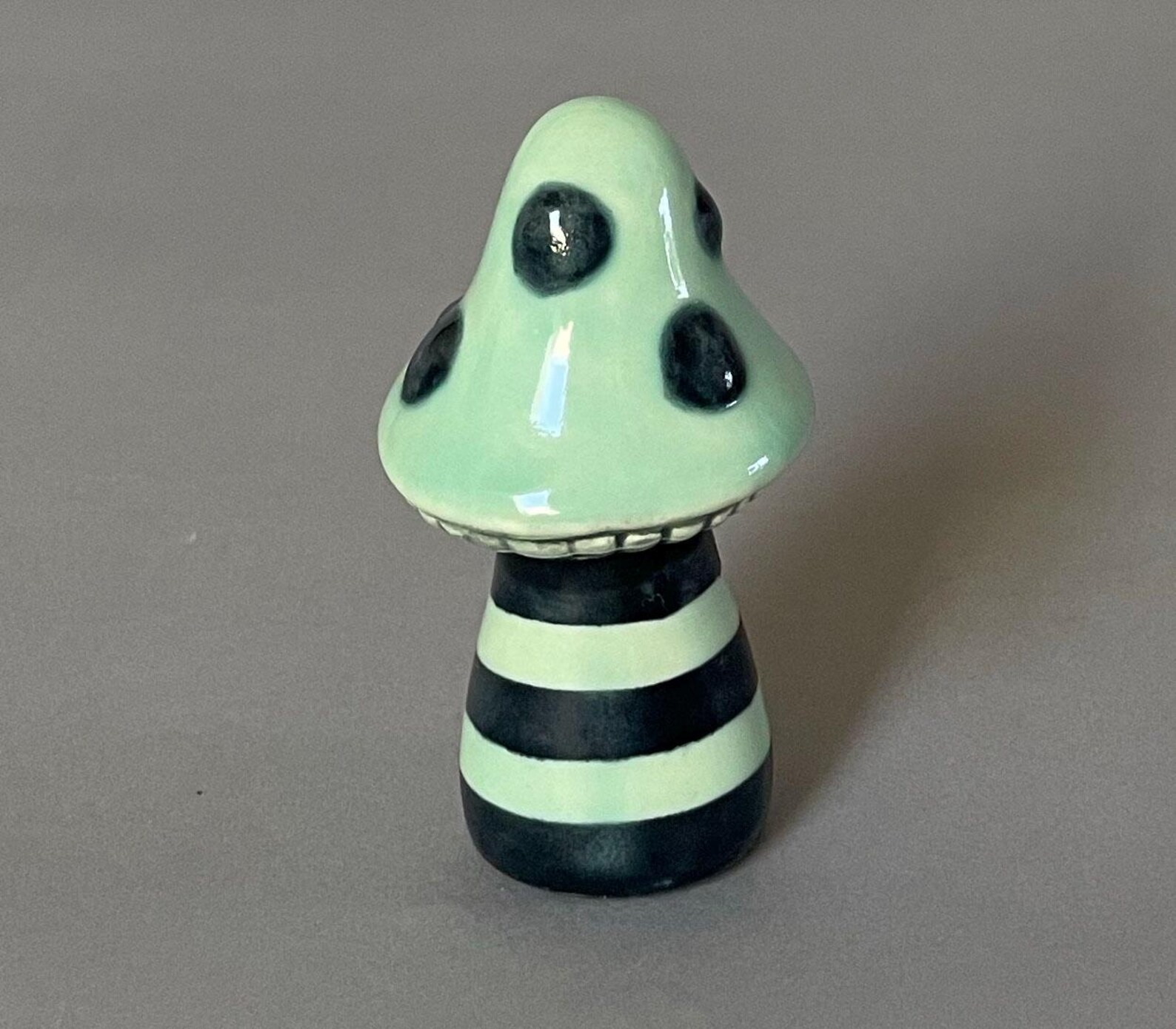 Whimsical Ceramic Mushroom: Handmade Garden & Plant Decor - Etsy