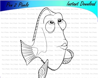 Nemo, Silhouette Digital Download, Cut, Engraving, Bmp, Dxf, Eps, Jpg ...