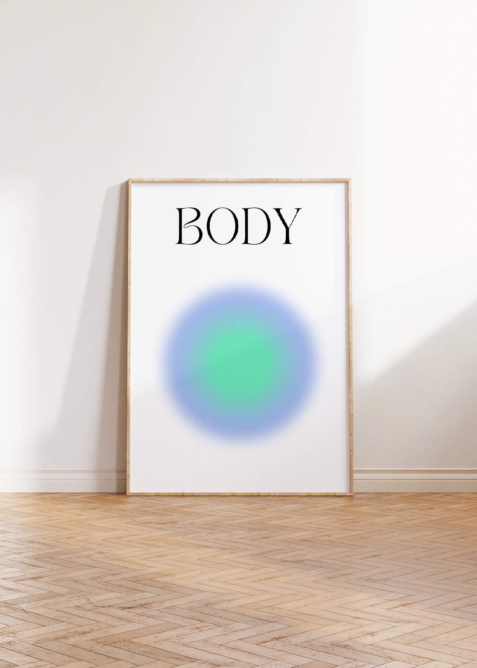 Body Aura Digital Download Wall Decor Printable - Etsy