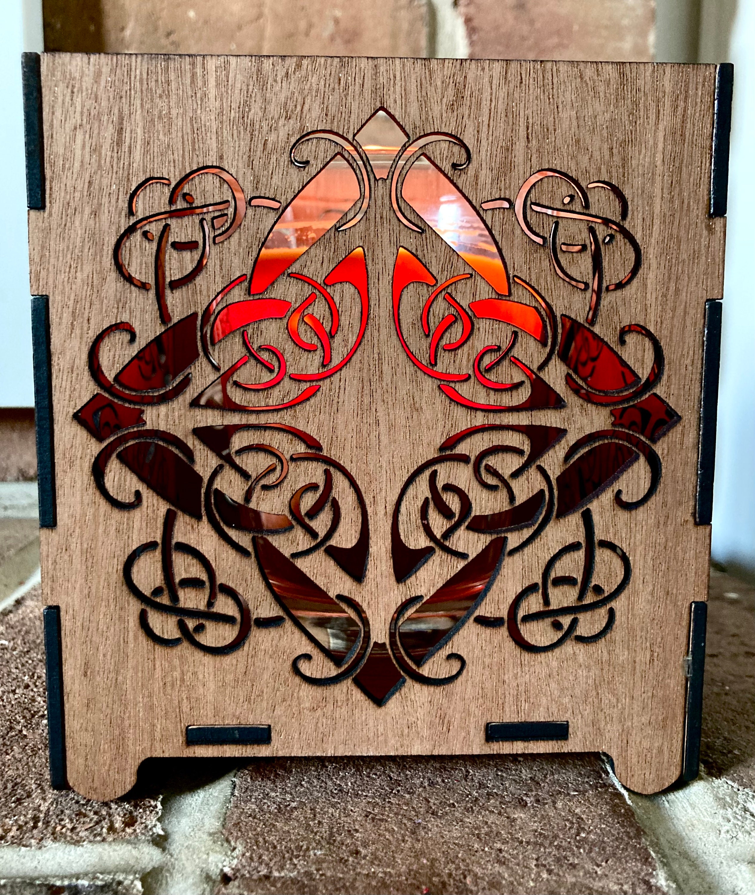 Celtic Lantern, Celtic Candle Holder, Pagan Lantern, Pagan Decor ...