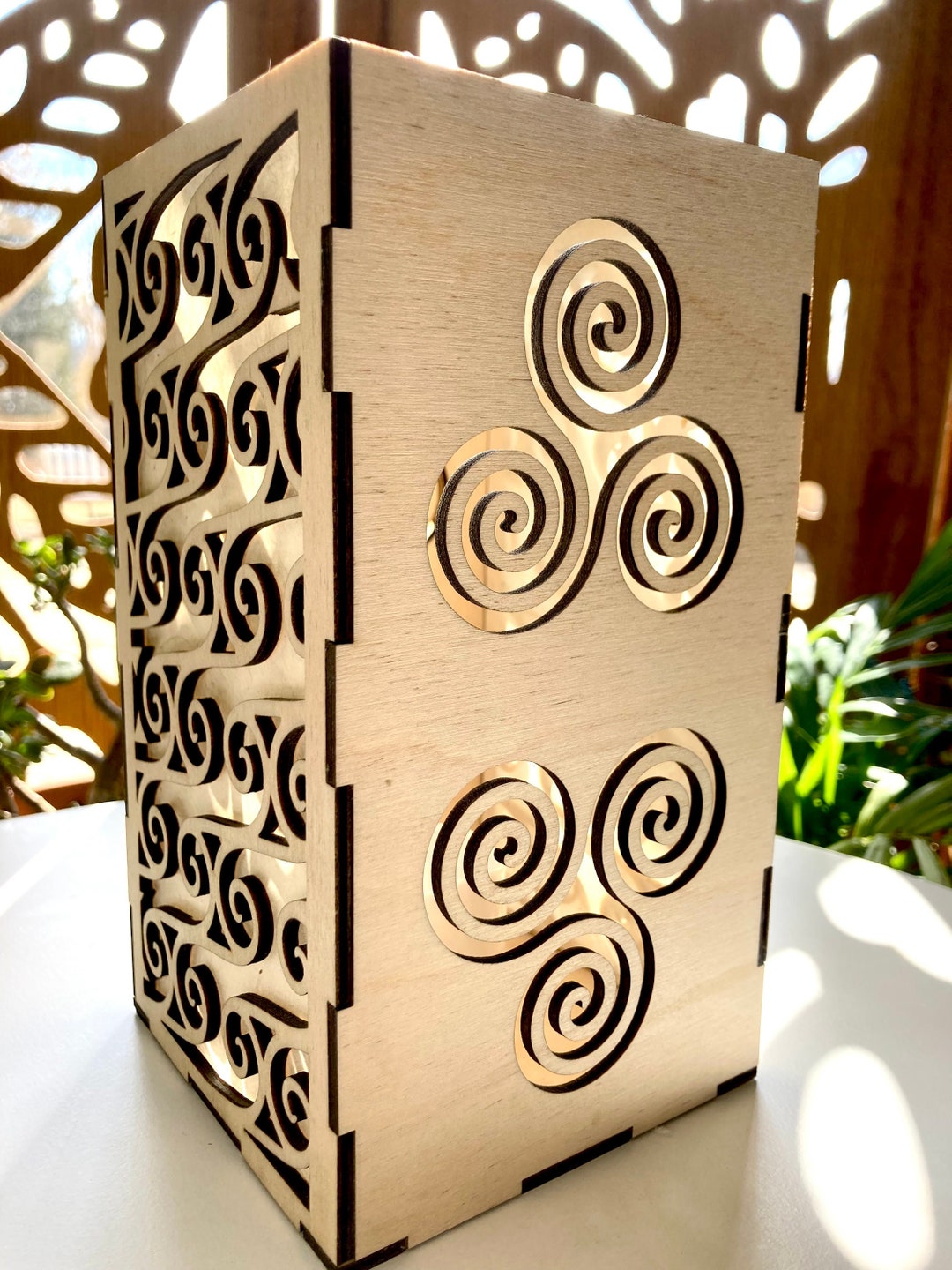 Celtic Candle, Triskelion Candle, Triskele Candle, Viking Candle ...