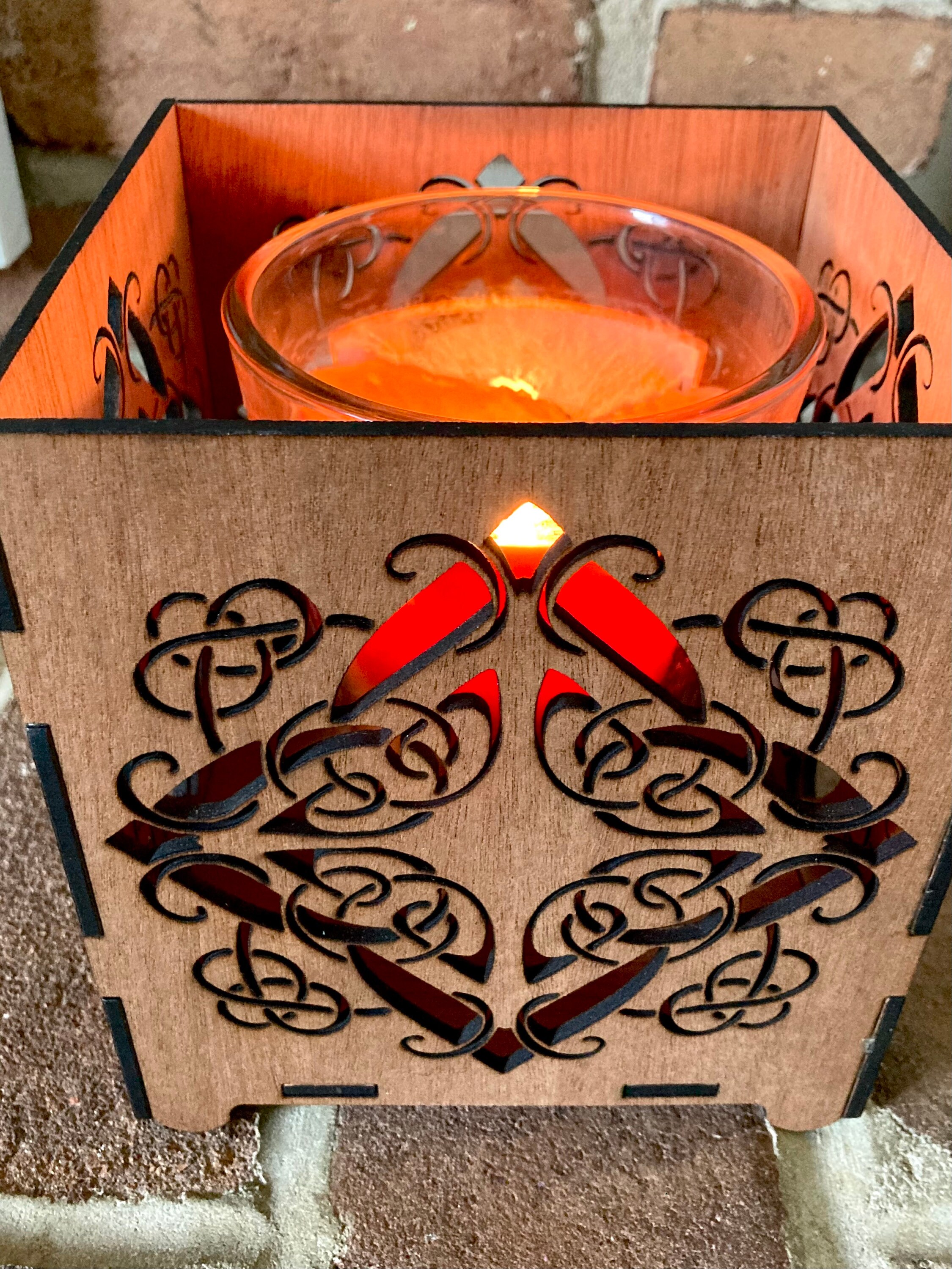 Celtic Lantern, Celtic Candle Holder, Pagan Lantern, Pagan Decor ...